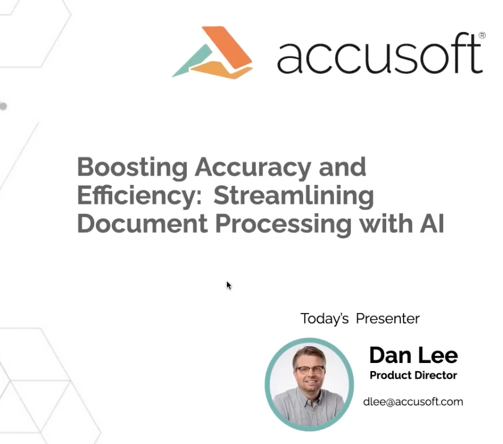 Webinar: Agentic AI in Document Management | Accusoft
